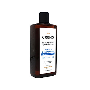 Cremo Barber Grade Juniper & Eucalyptus Thickening Formula for Fine or Thinning Hair, eucalyptus, juniper, eucalyptus, 16 Fl Oz (2-Pack)