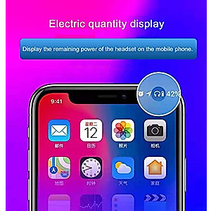 MAXIAEON TWS Ear Hook Bluetooth Wireless Headphones, Non Ear Plug Bluetooth Headset with Microphone, Stereo Sound Earphones Painless Wearing Sport Earphones for Smartphones (TWS Headset(Black))