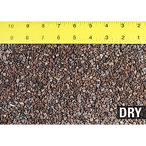 3 Gal. 1/8"- 3/16" Pre Mixed Horticultural Red / Black Lava for Cactus & Succulent, Top Dressing, Bonsai Tree Soil Mix - Inorganic Additive