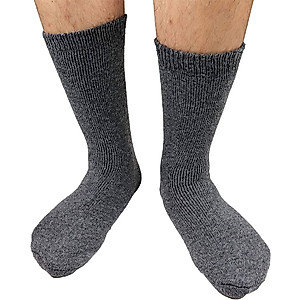 Chefy 6-12 Pack Men's Winter Thermal Socks Ultra Warm Best For Cold Weather Out Door Activities (6 pack)