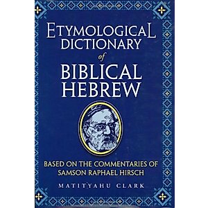 Etymological Dictionary of Biblical Hebrew: Based on the Commentaries of Samson Raphael Hirsch (English and Hebrew Edition)