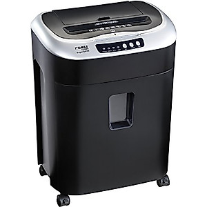 Dahle PaperSAFE 22080 Auto-Feed Paper Shredder, Oil Free, 80 Sheet Tray, Security Level P-4, Shreds CDs, Credit Cards & Paper Clips