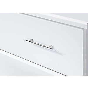 Storkcraft Brookside 4 Drawer Dresser (White) – GREENGUARD Gold Certified, Dresser For Nursery, 4 Drawer Dresser, Kids Dresser, Nursery Dresser Drawer Organizer, Chest of Drawers