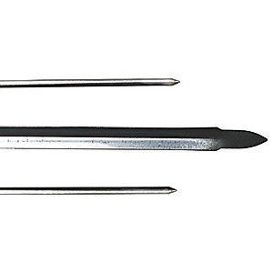 Triple Skewer - Set of 2 Brazilian Skewers for BBQ 28" - Professional Grade