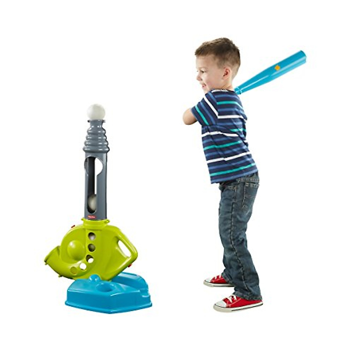 Fisher-Price Grow-to-Pro Triple Hit Baseball