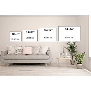 INSPIAMZUE Memorial gifts for loss of baby, infant loss gifts, angel baby memorial gift, infant loss gifts for mom, sympathy canvas for loss of baby - VTQ407 (10x8 inch)