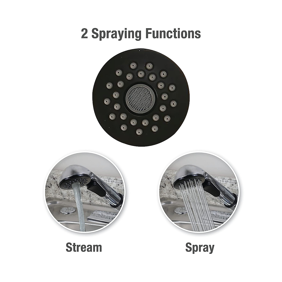 Danco, Chrome 10408 Pullout Kitchen Spray Head