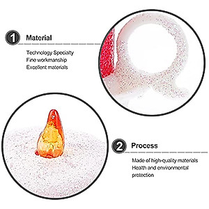 Mobestech 12Pcs LED Christmas Candle Lights Flameless Electric Xmas Candle Tea Light LED Candle Lamp Christmas Decoration Candle for Restaurant Home Bar Garden Party Ornaments Random