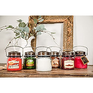 McCalls Candles | Cozy Cabin | Highly Scented & Long Lasting | Classic Painted Label | Hand Crafted Metal Lid with Strap and Handle| Premium Wax & Fragrance | Made in The USA | 16 oz