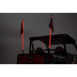 Rough Country 4' Multi-Function UTV LED Whip Light Kit w/Remote - 93004