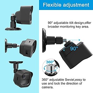 3 Pack Wall Mount for Blink Outdoor 4 (4th Gen) with Weatherproof Protective Housing and Blink Sync Module 2 Mount (Blink Camera & Sync Module is Not Included,)