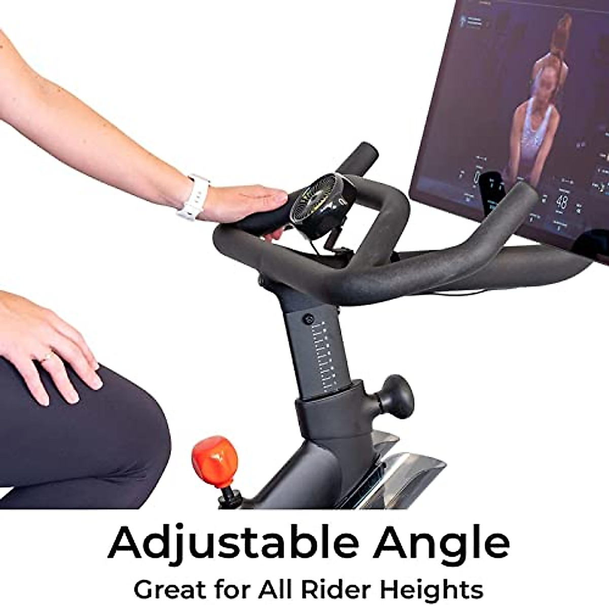 HEEPDD Fan for Peloton Bike, Aluminum Alloy Material Exercise Bike Fan No Batteries or Charging Required USB Portable Fan Peloton Stationary Bike Fan Bike Accessories for Peloton