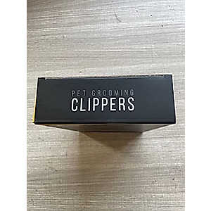 Dog Clippers Professional Heavy Duty Dog Grooming Clipper 3-Speed Low Noise High Power Rechargeable Cordless Pet Grooming Tools for Small & Large Dogs Cats Pets with Thick & Heavy Coats