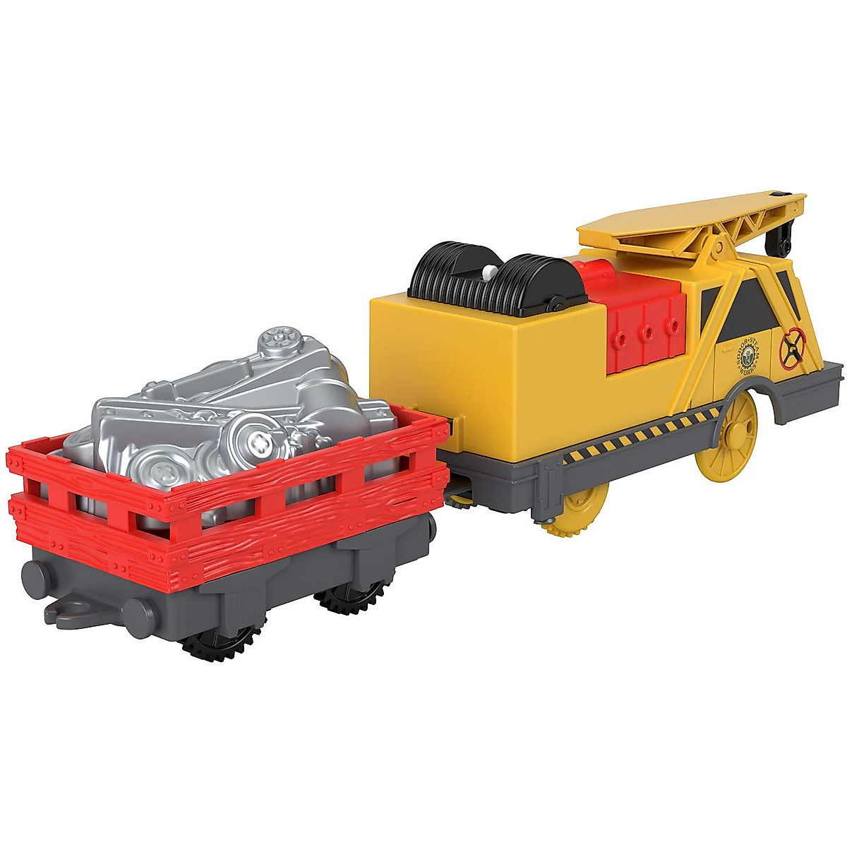 Fisher-Price Thomas & Friends Kevin motorized toy crane vehicle for preschool kids ages 3 years and older