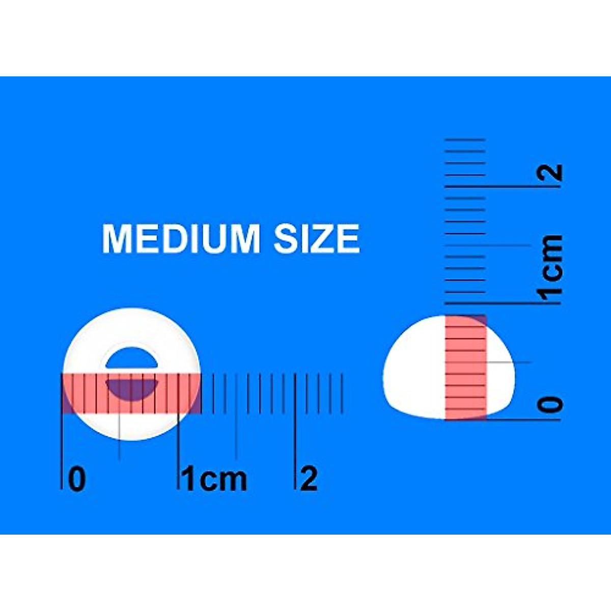 16pcs Medium (CL-NSEN) Noise Isolation Premium Eartips Adapters Compatible with Sennheiser (M2 IE) Momentum I and G CX 3.00 CX 5.00 CX 7.00BT HD1 HD1 Free, HD1 Wireless in Ear Earphones Headphones