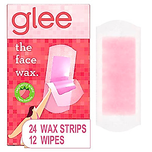 JOY Glee Face Wax Strips Hair Removal - 24 Strips