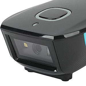 1D Barcode Reader, Multiple Languages Support High Accuracy Handheld USB BT 2.4G Portable Barcode Reader Strong Compatibility for Supermarkets Pharmacies