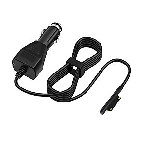 Surface Pro Car Charger 15V2.58A Surface Car Adapter for Microsoft Surface Pro 3/Pro 4/Pro 5/Pro 6/ Pro 7/Pro X Tablet, Surface Book, Surface Go, Surface Laptop 【4.9FT】
