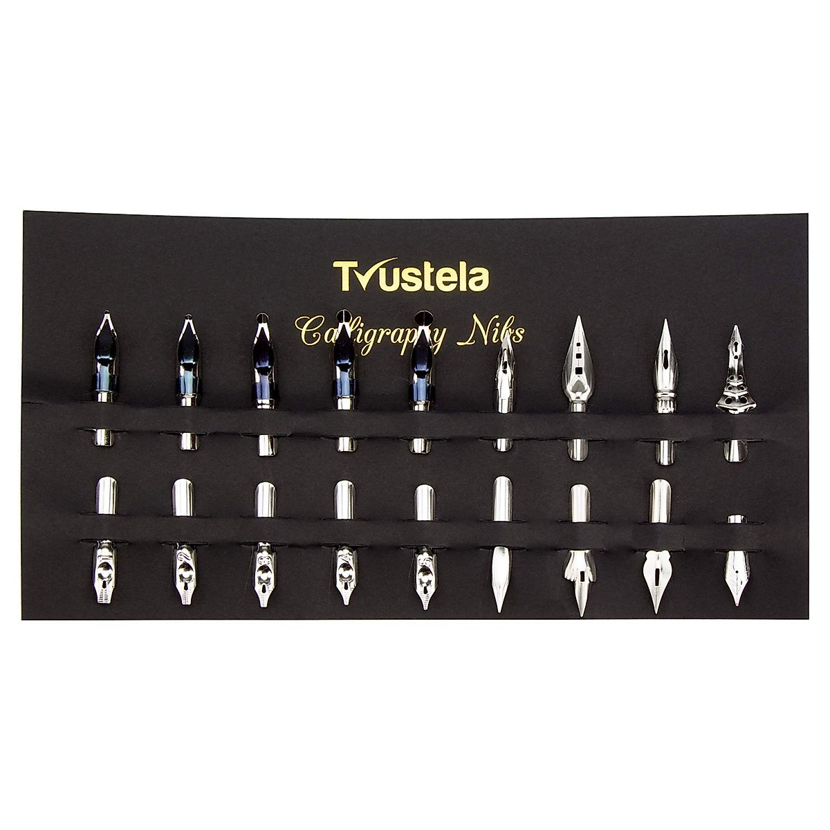 Trustela Office Supplies Calligraphy Nibs, 18 Calligraphy Pen Nibs, Dip Pen Nibs, Feather Pen Nibs, Quill Pen Nibs, Ink Pen Nibs, Fountain Pen Nibs
