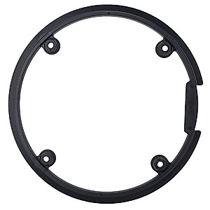 VGEBY Chain Guard Protector, Cycling Chainring Sprockets Cranksets Guard Protector Black Plastic Chain Wheel Crankset Cover for Mountain Bike