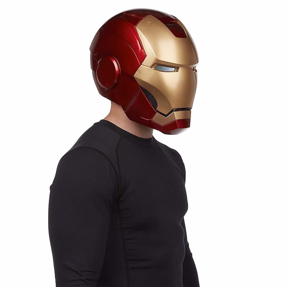 Avengers Marvel Legends Full Scale Iron Man Electronic Helmet Costume Mask