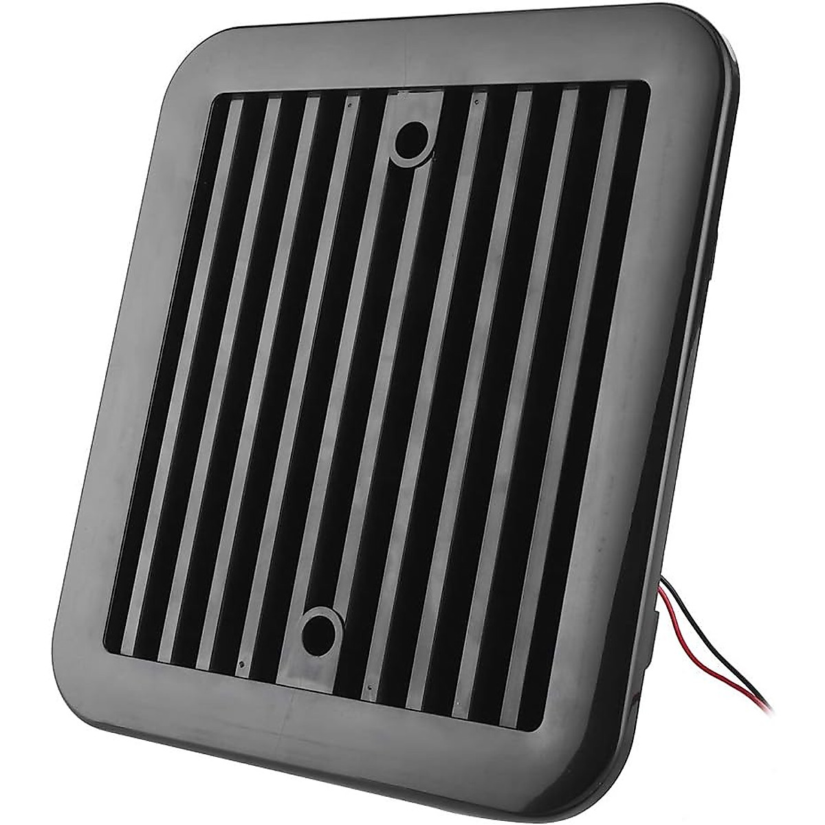 Aramox Vent Fan, 12V 4W Vent Fan with Shutters Vent One‑Way Side Strong Wind Air Camper RV Accessories
