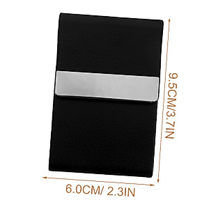 Operitacx 2pcs Business Card Holder Travel Essentials Cards Ornament The Cards Book International Travel Must Haves Outdoor Cards Holder Cards Sleeve Cards and Ticket Holder Cards Covers