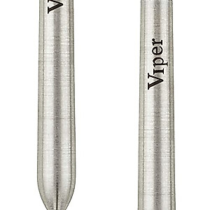 Viper by GLD Products Sinister 95% Tungsten Steel Tip Darts, 25 Grams,Silver,23-3811-25