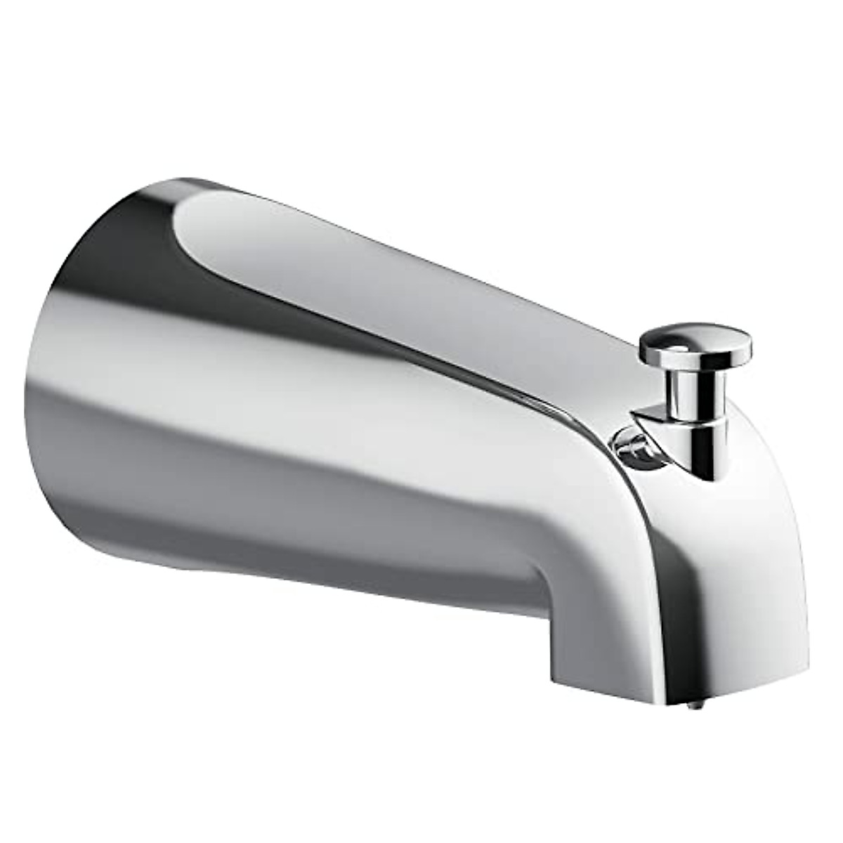 Design House 522912 Slip-On Pull-Up Wall Mount Tub Diverter Spout, Polished Chrome