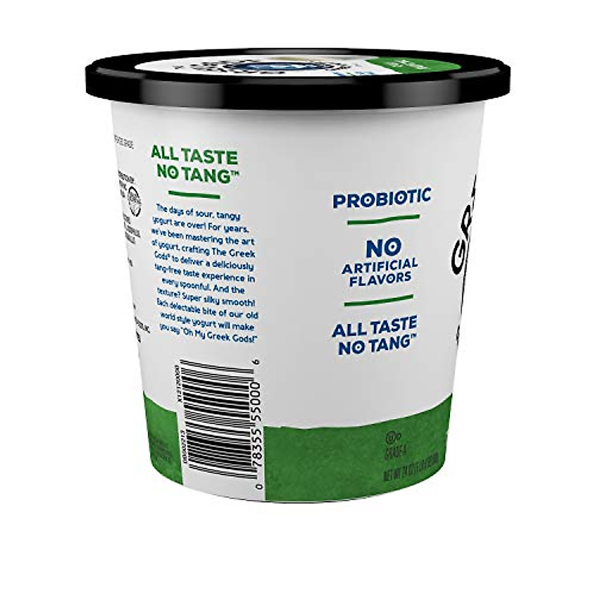 The Greek Gods Greek Yogurt, Plain, 24 oz