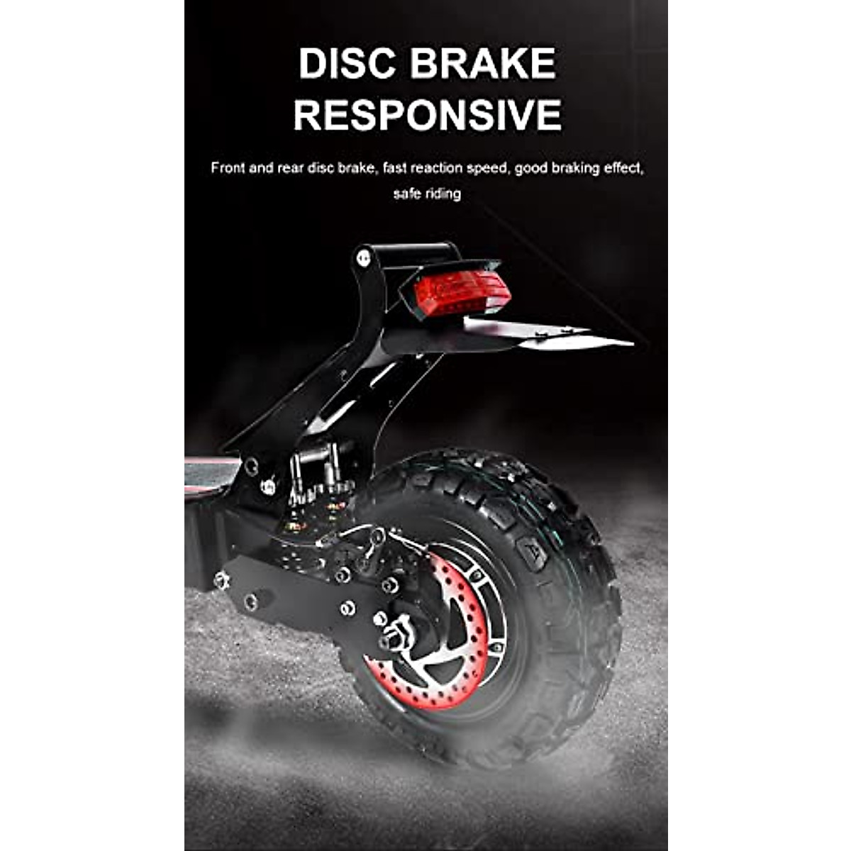 Fieabor Electric Kick Scooter for Adults - Rear Drive 2500W Motor, Up to 30 MPH & 30 Miles, 48V/16AH, 11" Heavy Duty Vacuum Off-Road Tire, Adult Electric Scooter Without Seat