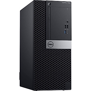 Dell OptiPlex 7060 Tower Computer, Intel Hexa Core i7-8700 up to 4.6GHz, 16G DDR4, 512G SSD, Windows 10 Pro 64 Bit-Multi-Language Supports English/Spanish/French (Renewed)
