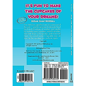 Build Your Own Cupcake Sticker Activity Book (Dover Little Activity Books: Food)