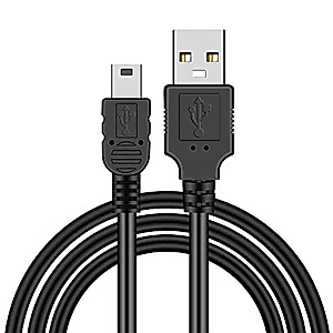 (2-Pack) Replacement Canon Mini USB Charging/Data Transfer Cable (with Anti-Interference Magnetic Ring) Compatible with Canon PowerShot/Rebel/EOS/DSLR Cameras and Vixia Camcorders (IFC-400 PCU)