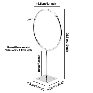 Giveme5 Wall-Mounted Basketball Rack, Metal Sports Ball Wall Holder Storage Rack Ball Mount Display Stand for Basketballs, Soccer Ball, Football, Volleyball, Exercise Ball – Screws Include (2 Pack)