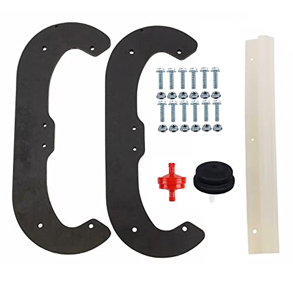 MDAIRC for Toro 84-1980 KIT CCR Powerlite Snowthrower Paddles(84-1980x2), Scraper(75-8780)