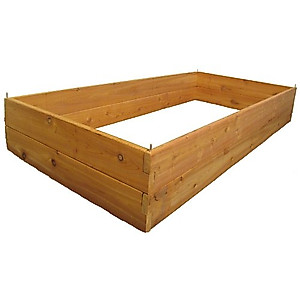 Raised Bed Garden Kit 3'x6'x11" by Infinite Cedar