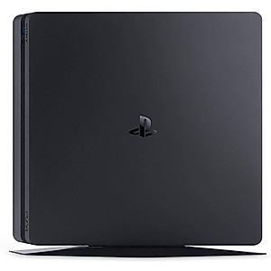 Sony Console PlayStation 4-2TB SSD Slim Edition Jet Black - with 1 DualShock Wireless Controller - PlayStation Enhanced with 2TB Solid State Drive