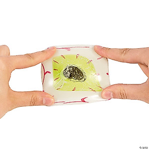 Eyeball Sticky Splat Balls - Party Favors and Halloween Trick or Treat Toys - 12 Pieces