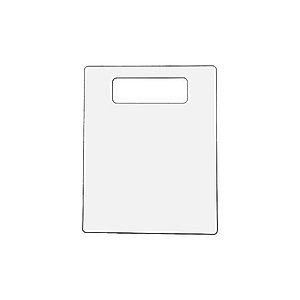 Marketing Holders Shirt Folding Boards 10" W x 12" H Clear Acrylic Neatly Stacked Shirts Sweaters Laundry Retail Big Box Department Stores Kids Adults Recreational Vehicles Home Hospitals