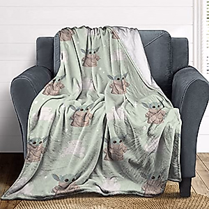 Warm Throw Blanket Winter Weighted Blankets Soft Fleece Blanket Movie Gift for Women Men Children Fans 50" X 60"