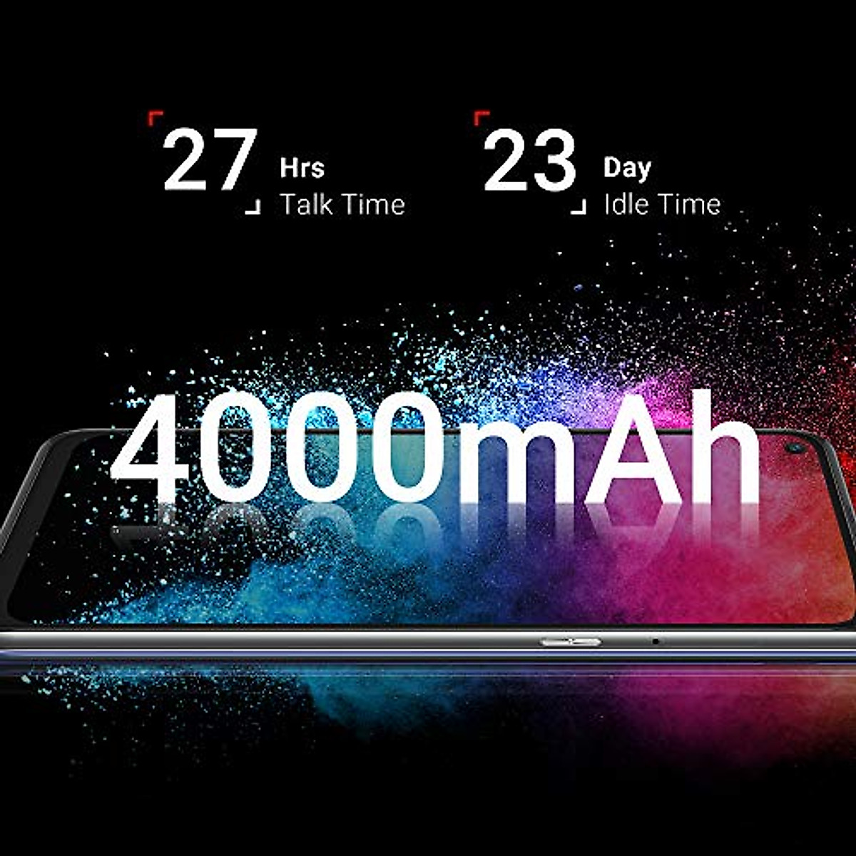 TCL 10L, Unlocked Android Smartphone with 6.53" FHD + LCD Display, 48MP Quad Rear Camera System, 64GB+6GB RAM, 4000mAh Battery