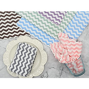 HFGBLG Microfiber Cleaning Cloth Lint Free Cleaning Rags, 10 Pack Fast Drying Dish Rags for Cleaning, Super Absorbent Kitchen Dish Cloths for Wash Dishes,12 in x 12 in, Mix Color