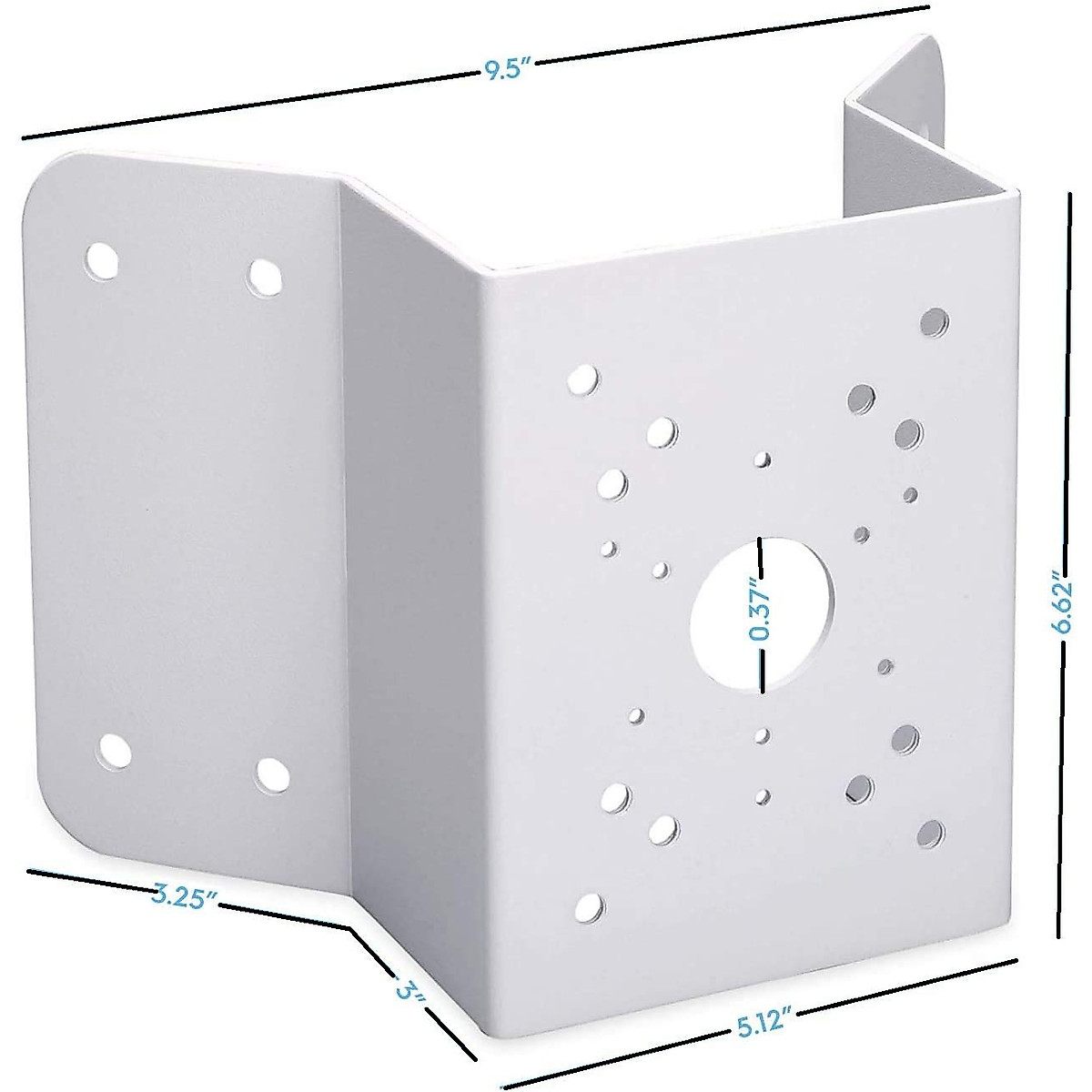 DH-PFA151 Aluminum Alloy Corner Mount Bracket PFA151 CornerMounting Brackets for Dahua Bullet and PTZ Cameras Compatible w/ AMCPFA134 AMCPFA136 AMCPFA13A AMCPFA120 IP2M-850EB IP2M-853EW IP2M-858W IP4