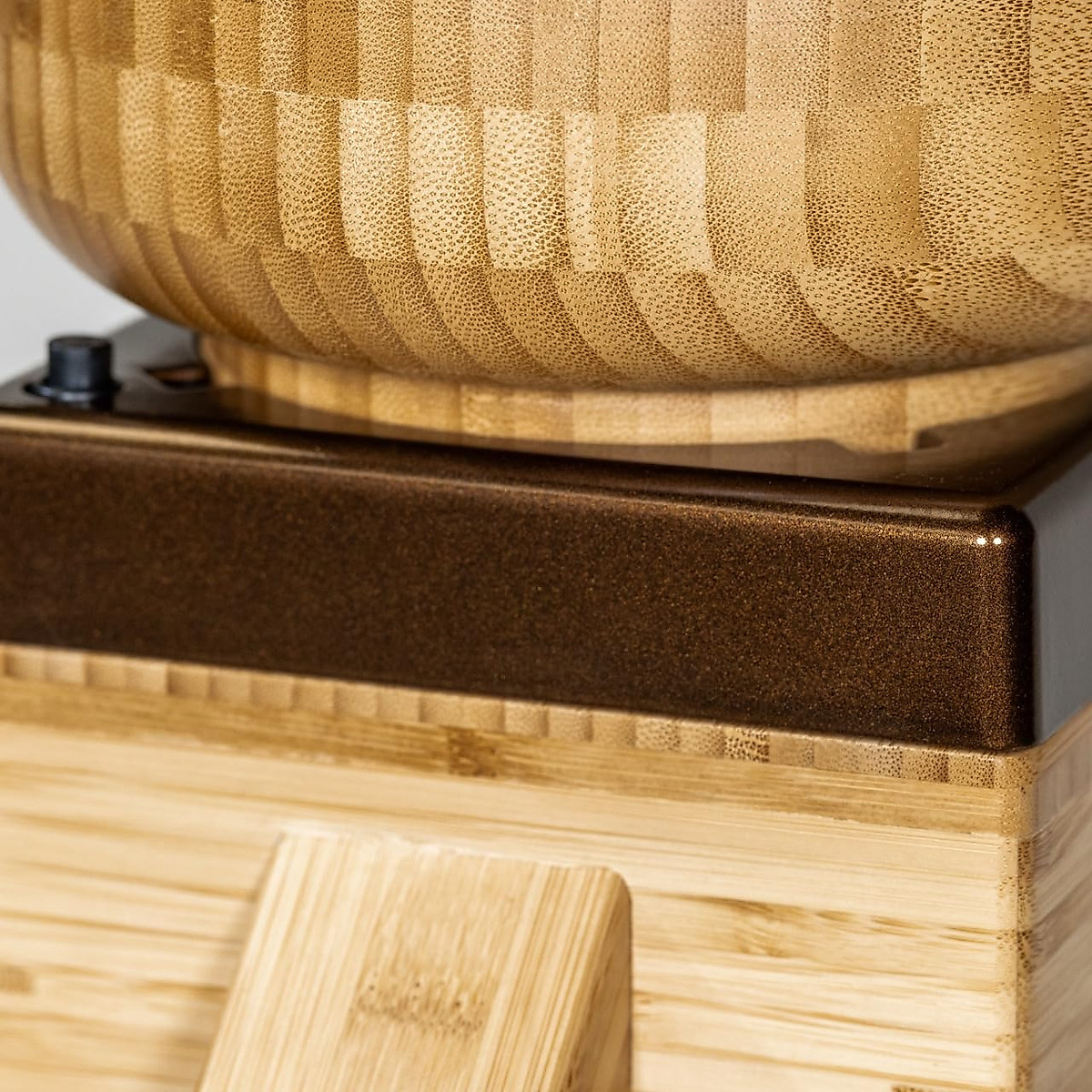 NutriMill Harvest Electric Stone Grain Mill, 450 Watt - Bronze