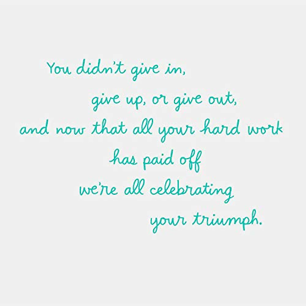 Hallmark Mahogany Graduation Card (Ain't No Stopping You) (399GGJ2043)