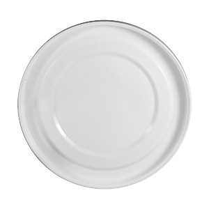 Mian White Plastic Lids fits Luminarc Working Glass 6 Pack