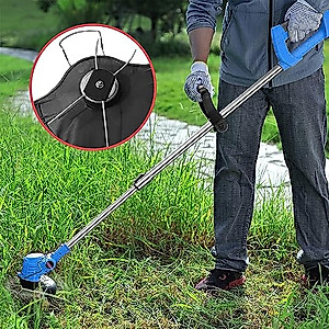 NeJesZoe 10 Pieces String Trimmer Head,Electric Weed Eater Wire Replacement Head,Steel Wire Trimmer Spool Line,Weed Trimmer Cutter Head for Cordless Grass Trimmers with Bore 0.2inch/5.5mm