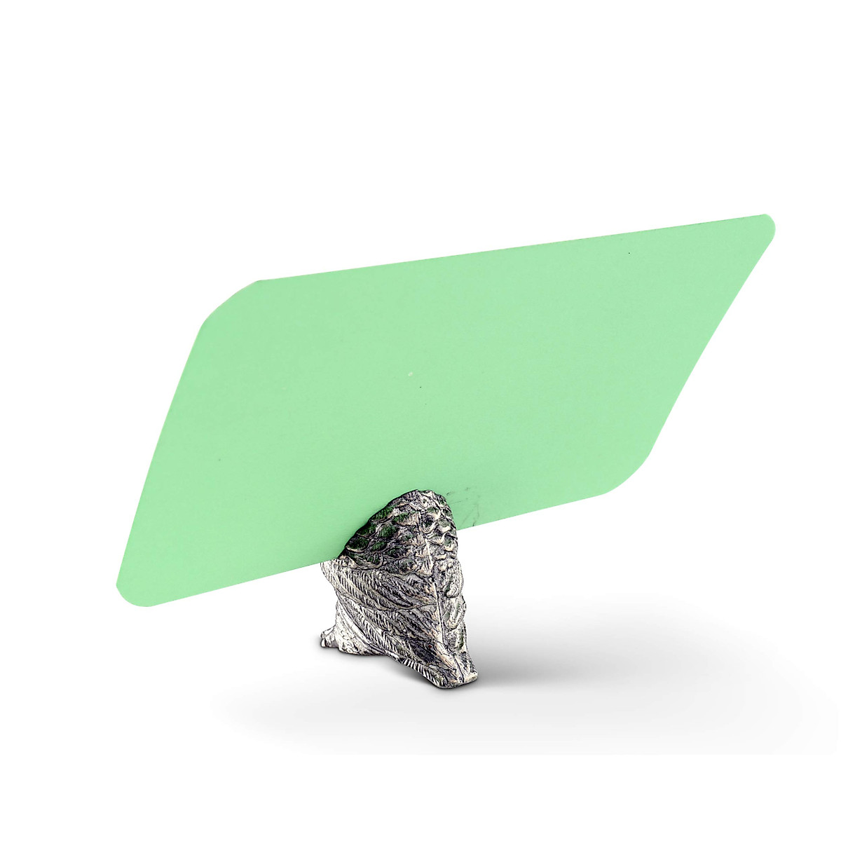 Vagabond House Pewter Owl Place Card Holder/Cheese Markers 1 inch Wide