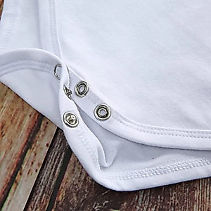 Tikoubabe 3-6 Months Baby Boy Clothes Newborn Outfits Infant Cute Hipster Romper + Long Pants + Hat 3 Pieces Ladies I Have Arrived Printed Mustache hat 3-6 Months 80cm